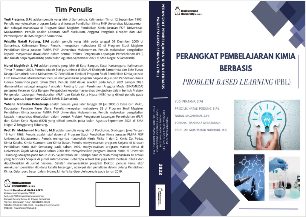 PERANGKAT PEMBELAJARAN KIMIA BERBASIS PROBLEM BASED LEARNING (PBL) – Unmul Press